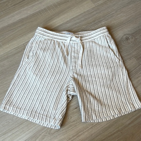 Zara | Shorts | Zara Striped Shorts With Terry Cloth Texture | Poshmark